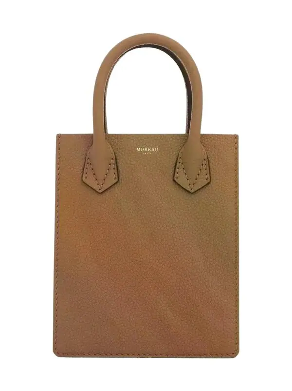 Moreau Suite Xs Leather Tote Bag - Neutrals