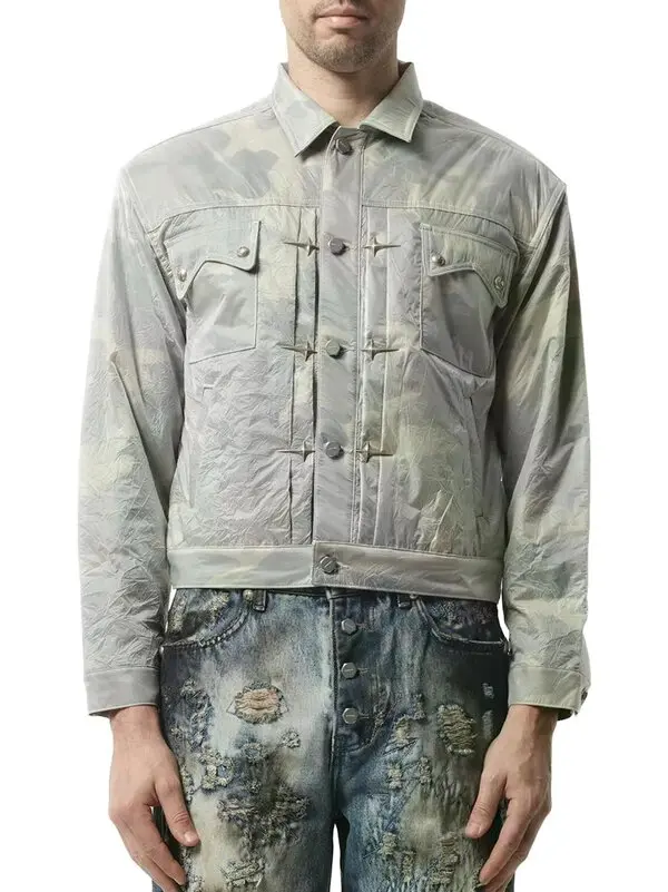 THUG CLUB Clouded Claw Jacket - Grey