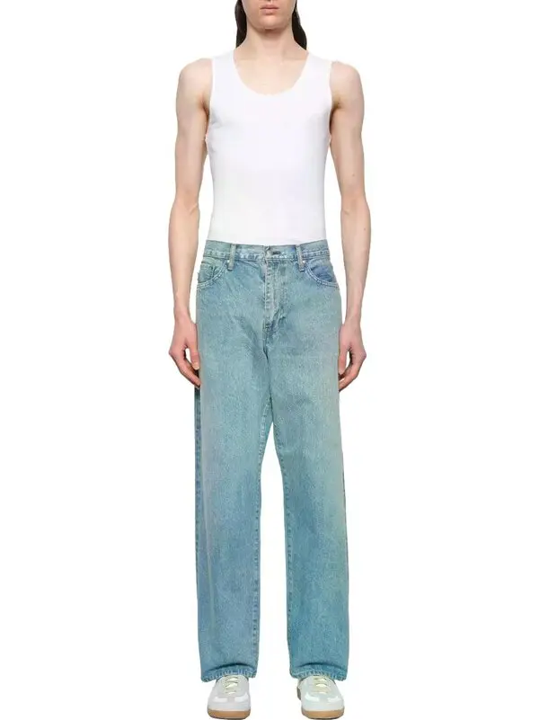 VOWELS Stonewashed Jeans - Blue