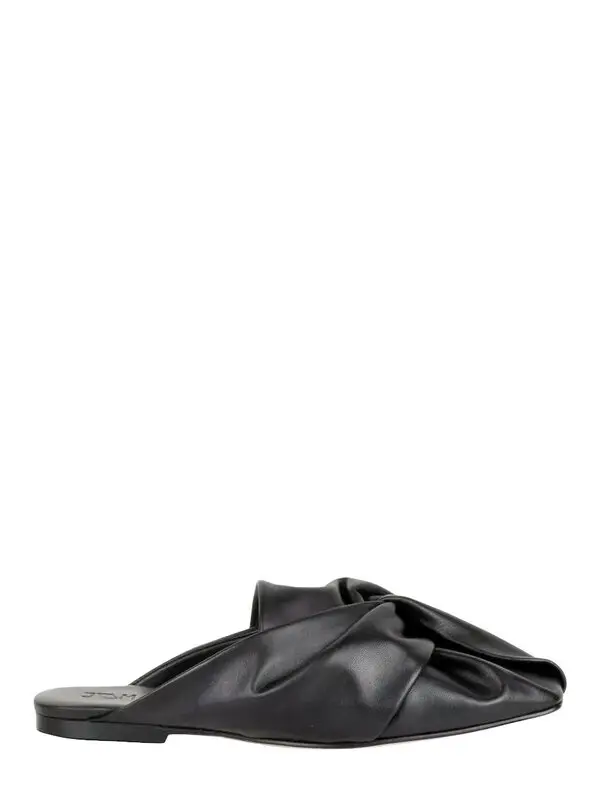 JVAM Maxime Knotted Mules - Black