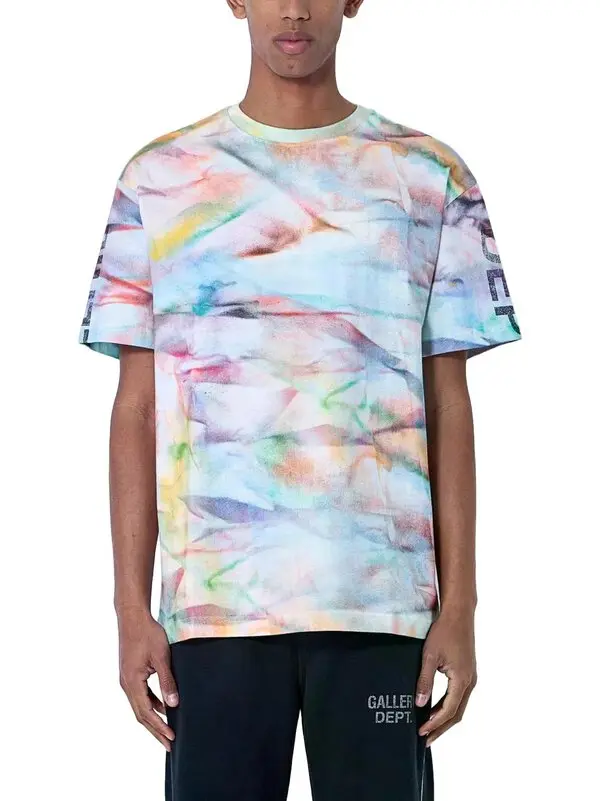 GALLERY DEPT. Abstract-print Cotton T-shirt - Blue