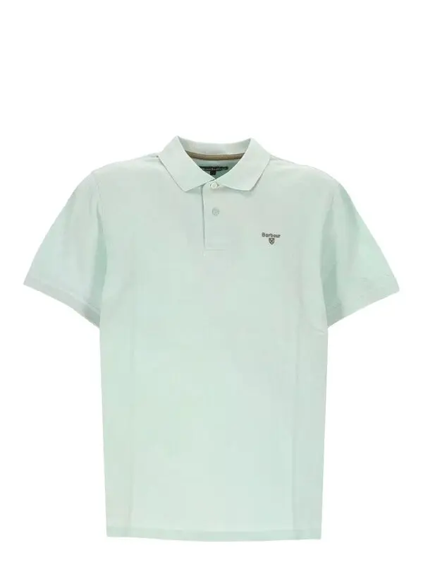 Barbour Logo-embroidered Lightweight Polo Shirt - Blue