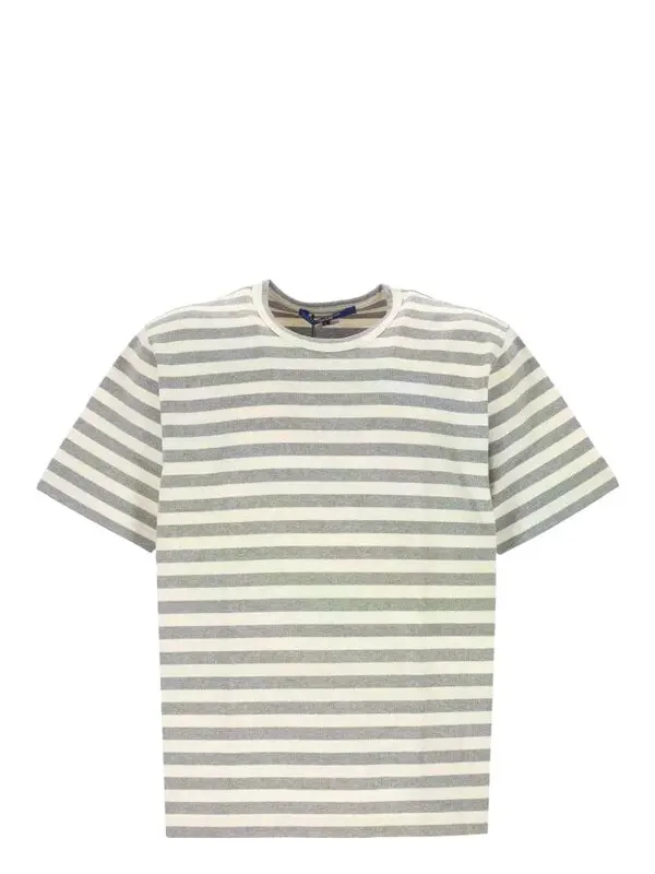 Junya Watanabe Horizontal-stripe T-shirt - Grey
