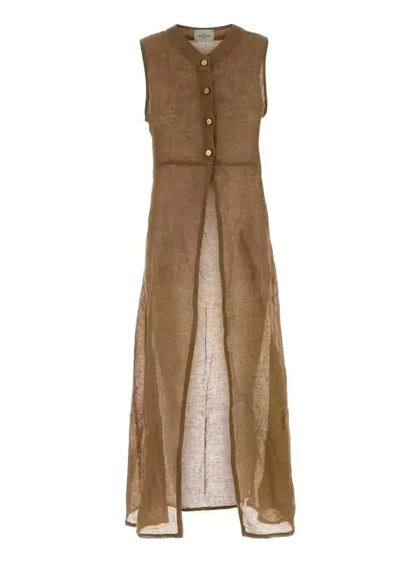 Le Kasha Biba Coat - Brown