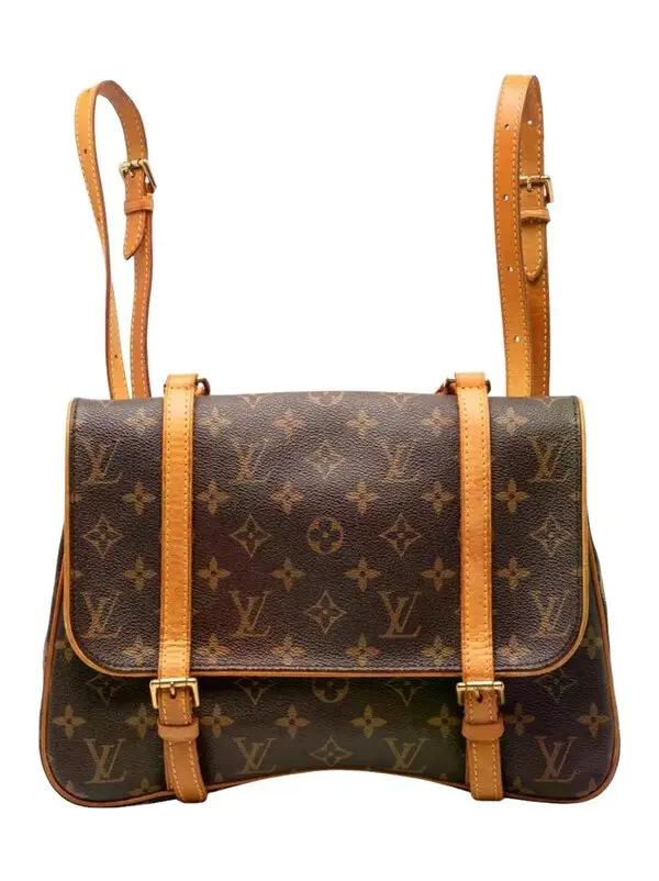 LOUIS VUITTON Monogram Marelle Sac A Dos Backpack - Brown