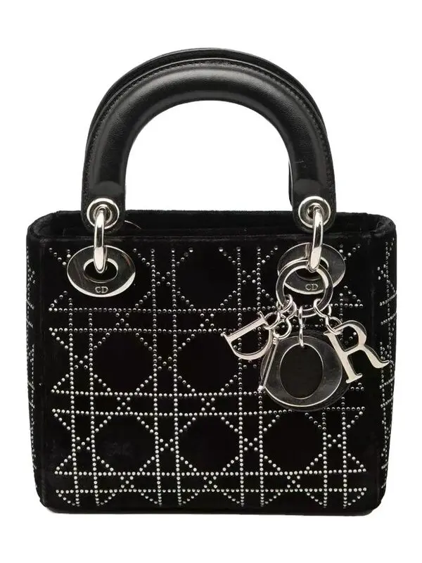 Dior Mini Lady Satchel - Black