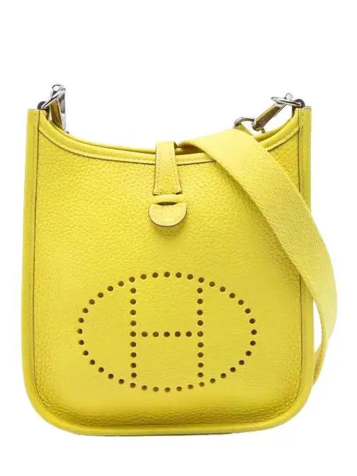 Hermès 2020 Clemence Evelyne I Tpm Bag - Yellow