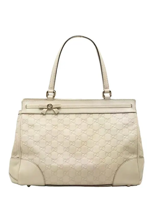 Gucci Ssima Mayfair Tote Bag - Brown