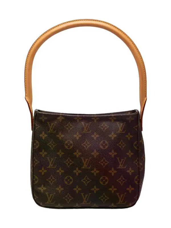 LOUIS VUITTON Monogram Looping Mm Shoulder Bag - Brown