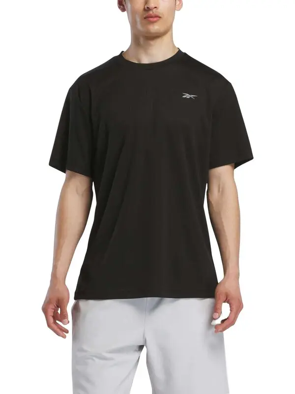 REEBOK Director Short Sleeve Top - Black