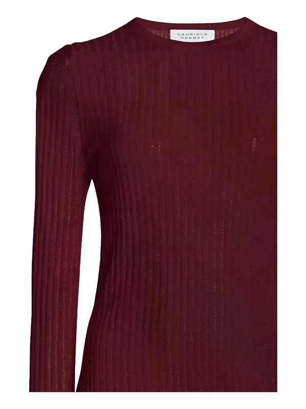 Gabriela Hearst Adeline Jumper - Red