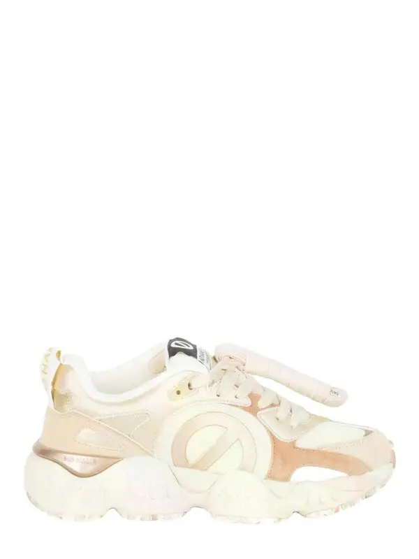 NO NAME Krazee Runner Logo-patch Sneakers - Neutrals