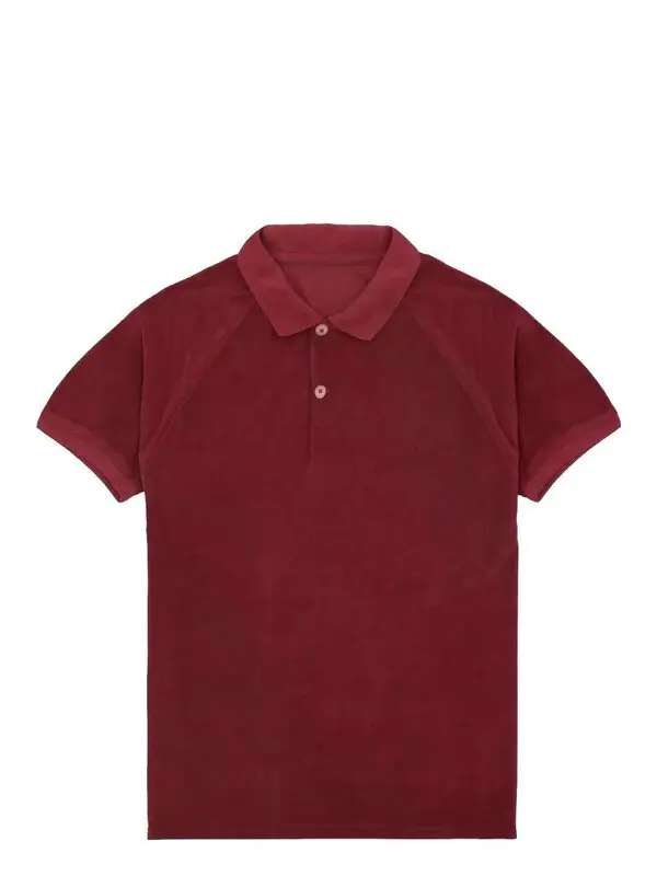 FORTELA Brody Terry Polo Shirt - Red