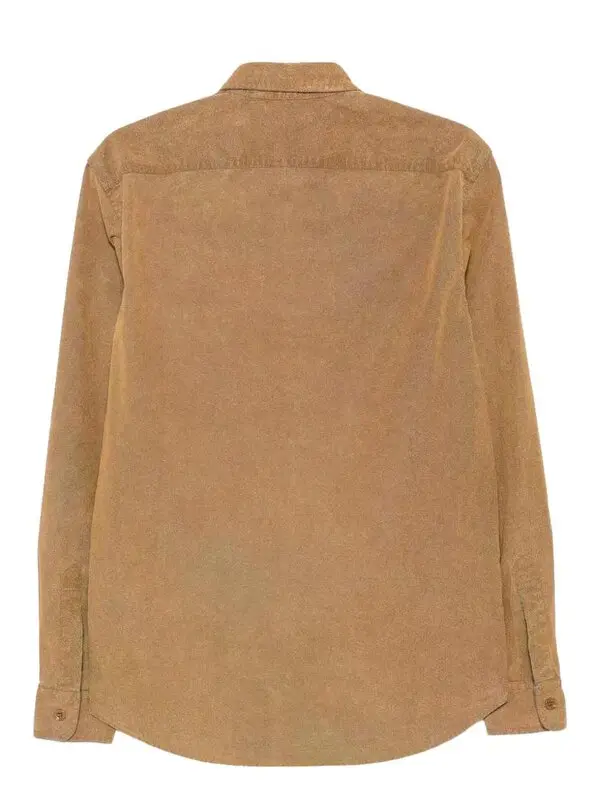 Aspesi Button-down Chest-pockets Shirt - Brown