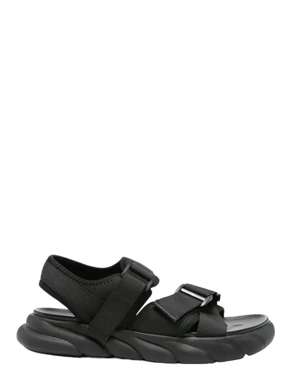 SERGIO MORETTI FIRENZE Touch-strap Sandals - Black
