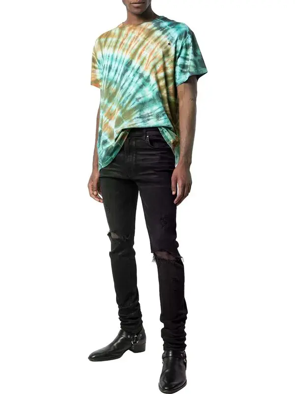 Amiri Shotgun Tie-dye T-shirt - Blue