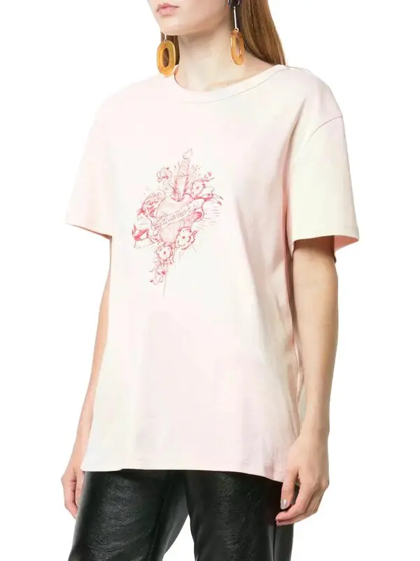 Givenchy Graphic Print T-shirt - Neutrals
