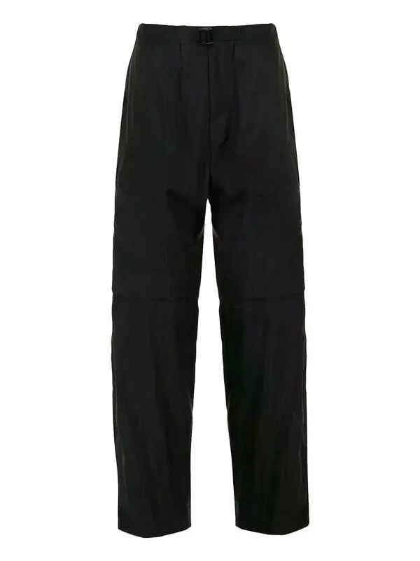 JUUN.J Belted Cargo Trousers - Black