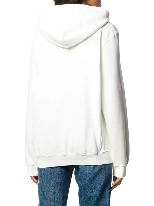 Heron Preston Logo Print Hoodie - White