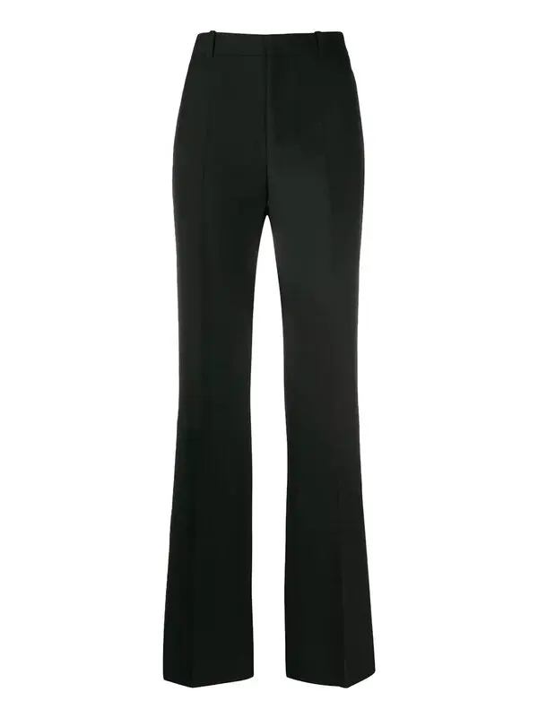 Balenciaga Flared Tailored Trousers - Black