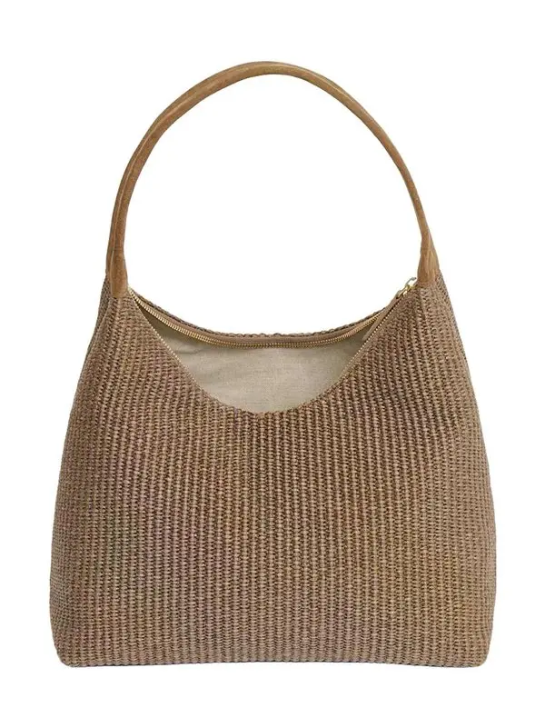 MANSUR GAVRIEL Candy Woven Tote Bag - Brown