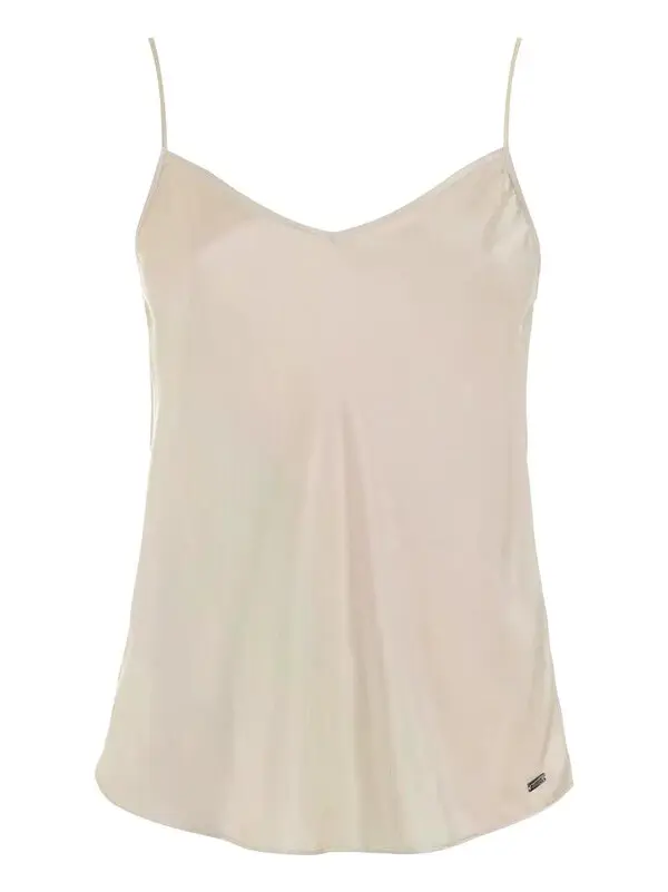 Armani Exchange Beige Camisole Top - Neutrals