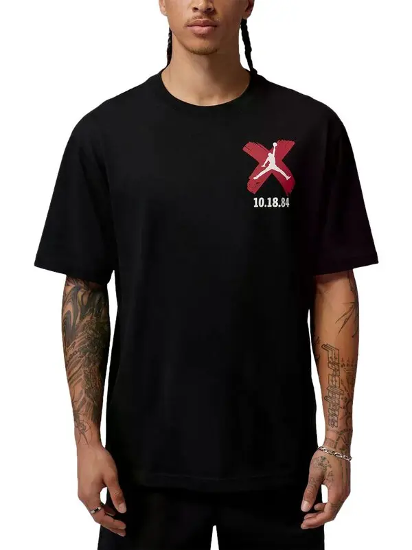 JORDAN Graphic-print T-shirt - Black