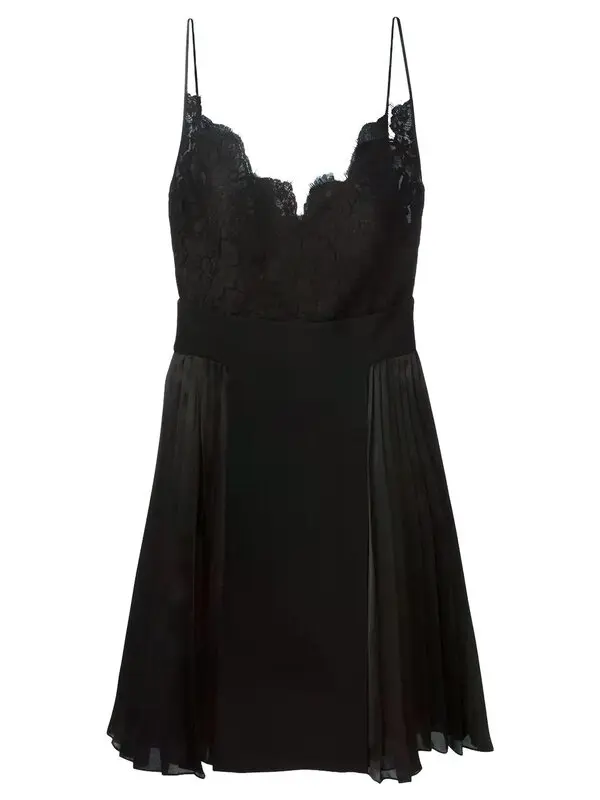 Givenchy Floral Lace Cami Dress - Black