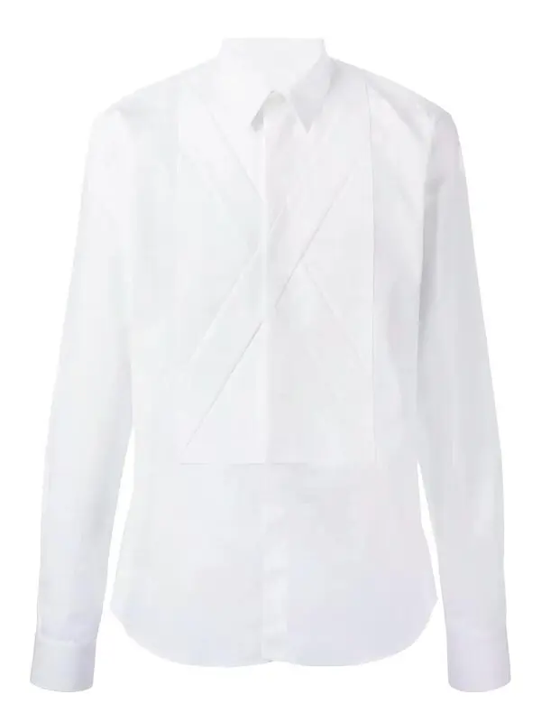 Givenchy Cross Applique Shirt - White