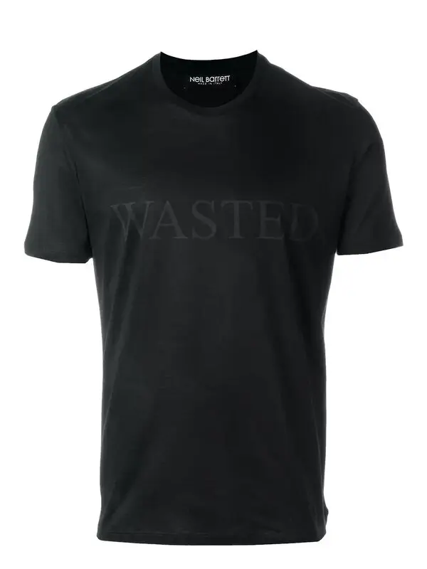 Neil Barrett Wasted T-shirt - Black