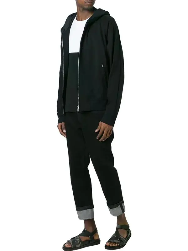 WOOYOUNGMI Zip Hoodie - Black