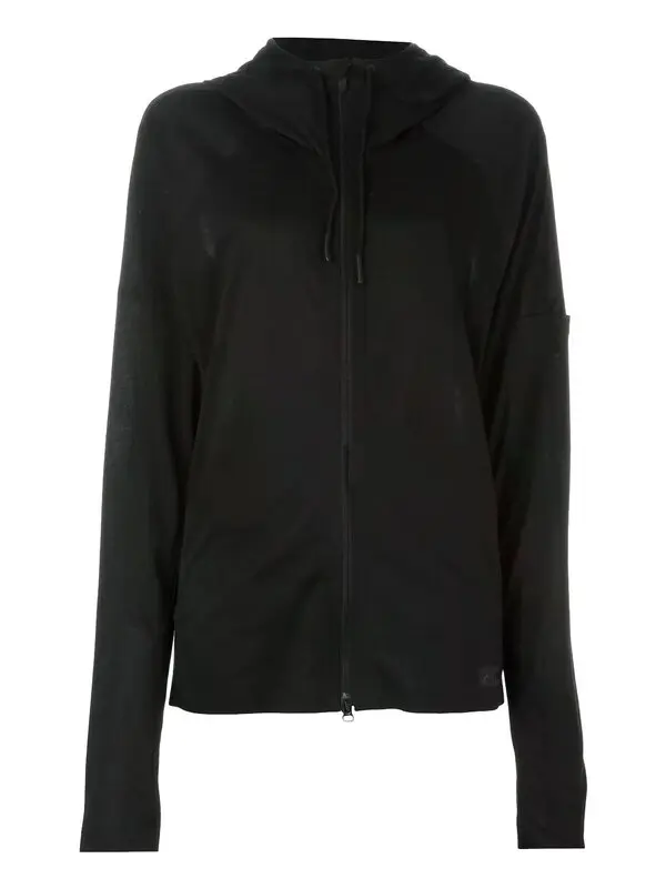 Y3 Zipped Hoodie - Black
