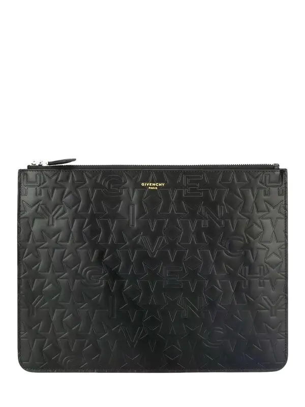 Givenchy Paris Zipped Pouch - Black