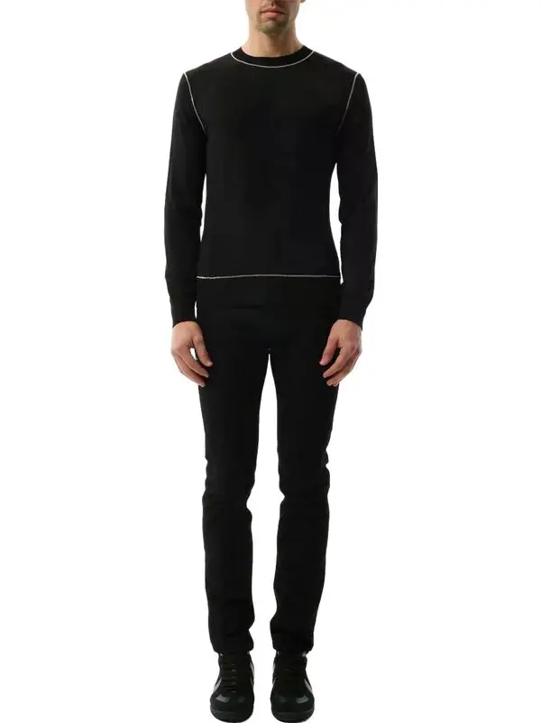Givenchy Chain Trim Jumper - Black