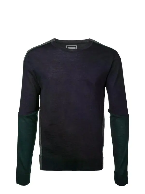 WOOYOUNGMI Contrast Sweatshirt - Blue