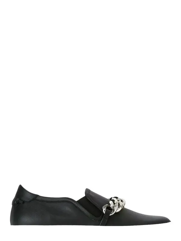 Givenchy Chain Trim Skate Sneakers - Black