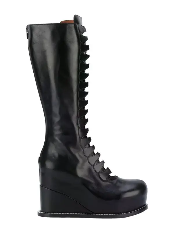 Givenchy Frida Platform Boots - Black