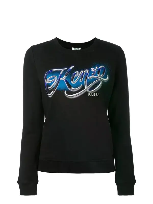 Kenzo Lyrics Sweatshirt - Black