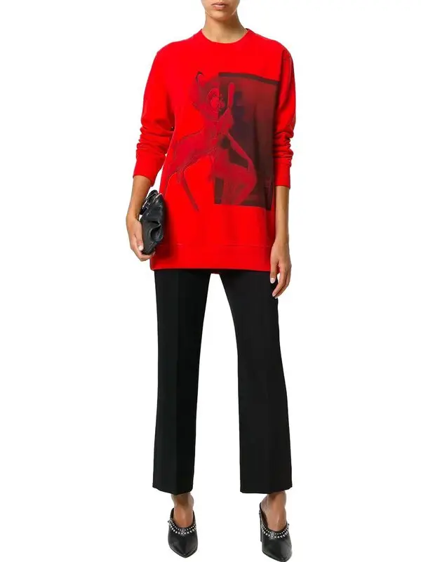 Givenchy Straight Leg Trousers - Black