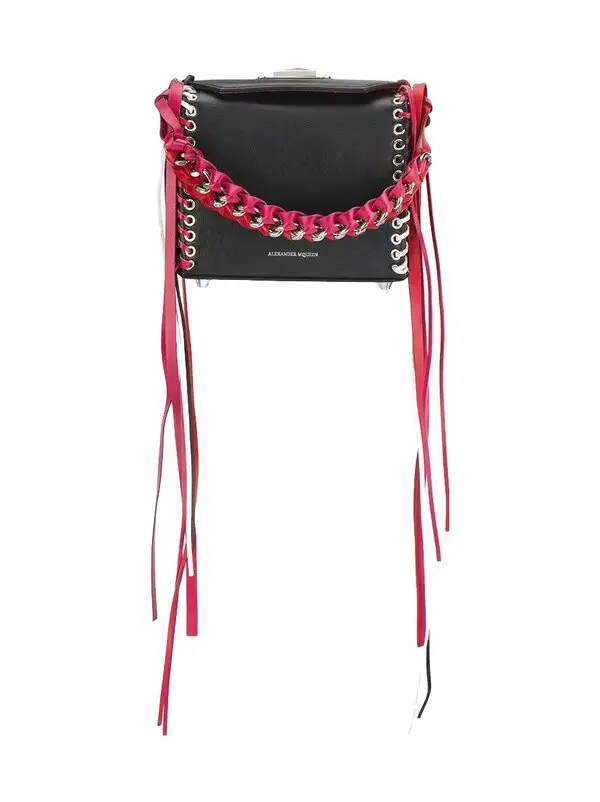 Alexander McQueen Box Tassel Bag - Black