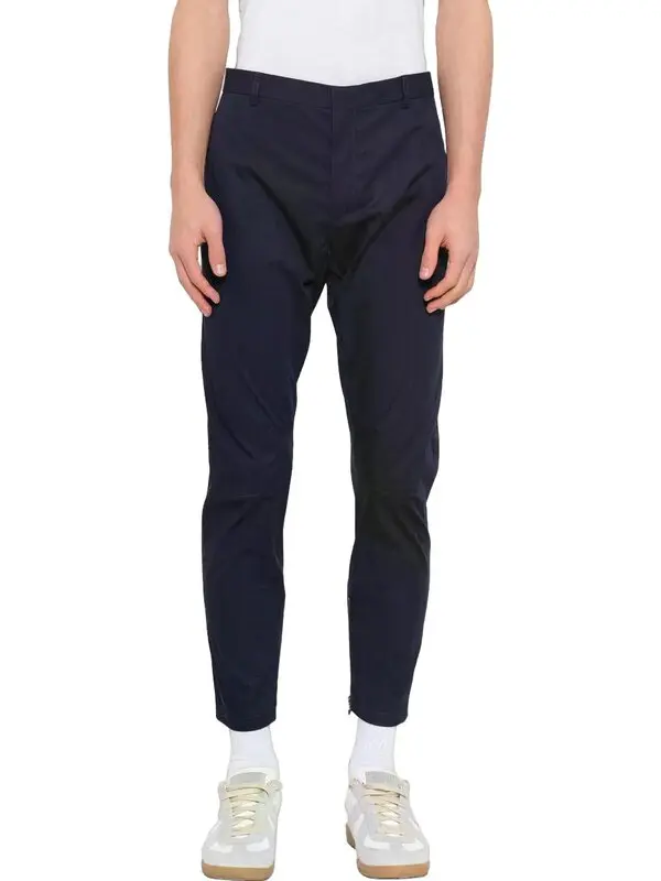 LANVIN Ruched Biker Trousers - Blue