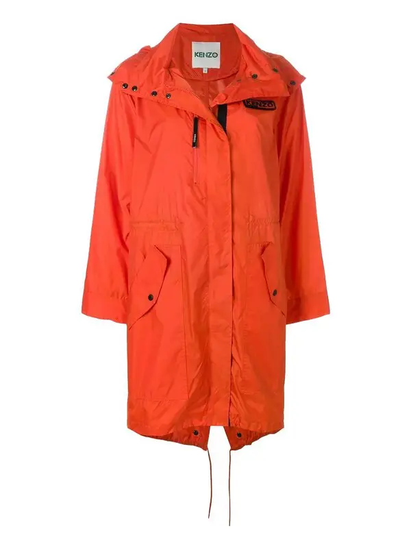 Kenzo Oversized Rain Coat - Yellow