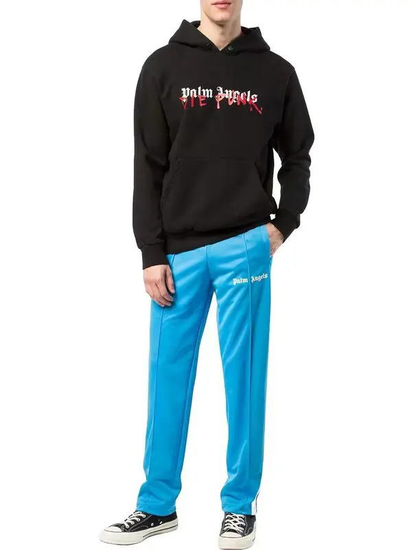 Palm Angels X Playboi Carti Die Punk Hoodie - Black