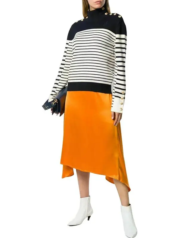 JW Anderson Striped Wool Jumper - Blue