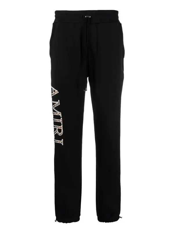 Amiri Logo Print Track Pants - Black