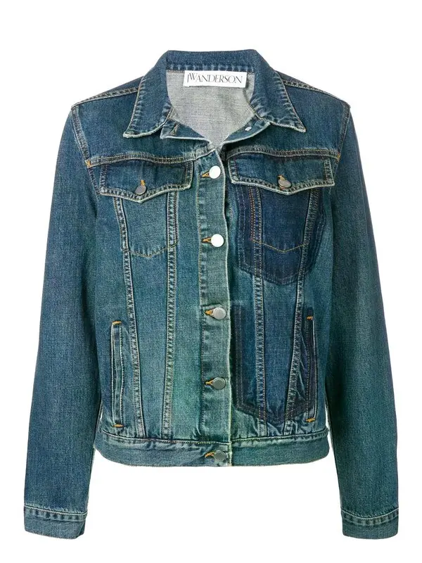 JW Anderson Pocket Detail Denim Jacket - Blue