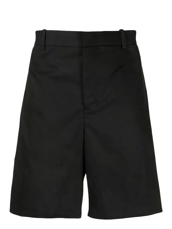 WOOYOUNGMI Tailored Fitted Shorts - Black