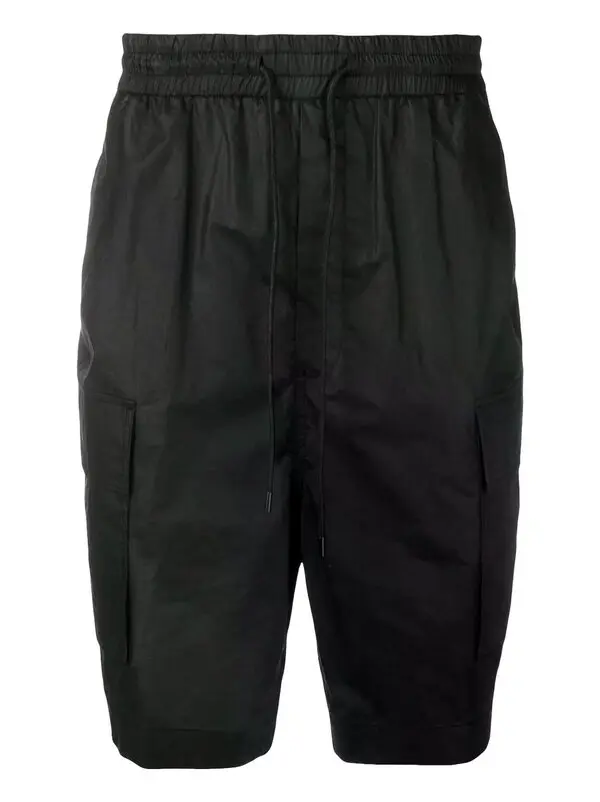 JUUN.J Cotton Cargo Shorts - Black