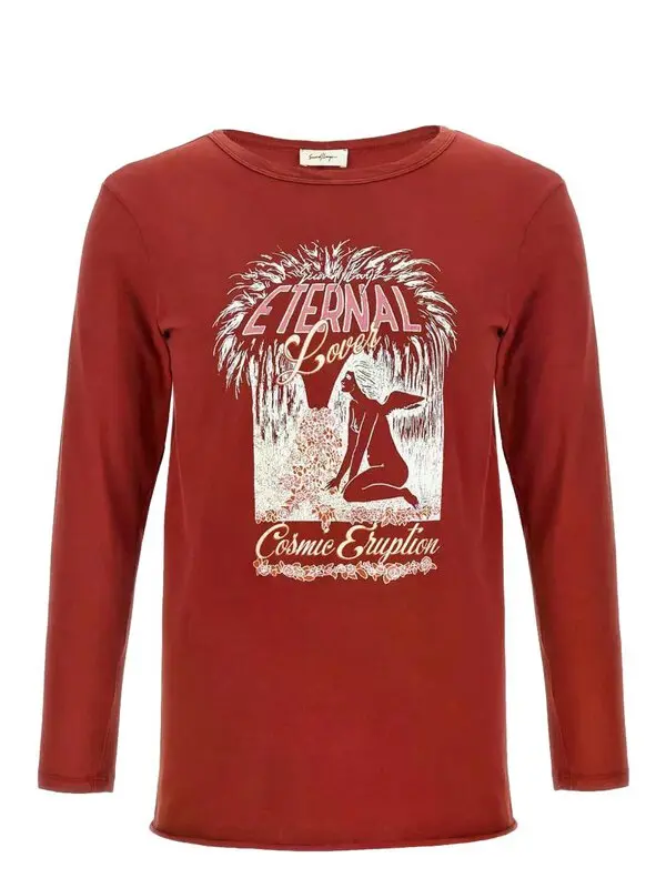 SECOND / LAYER Eternal Lover Graphic-print T-shirt - Red