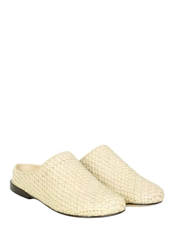 JVAM Woven Mules - Neutrals